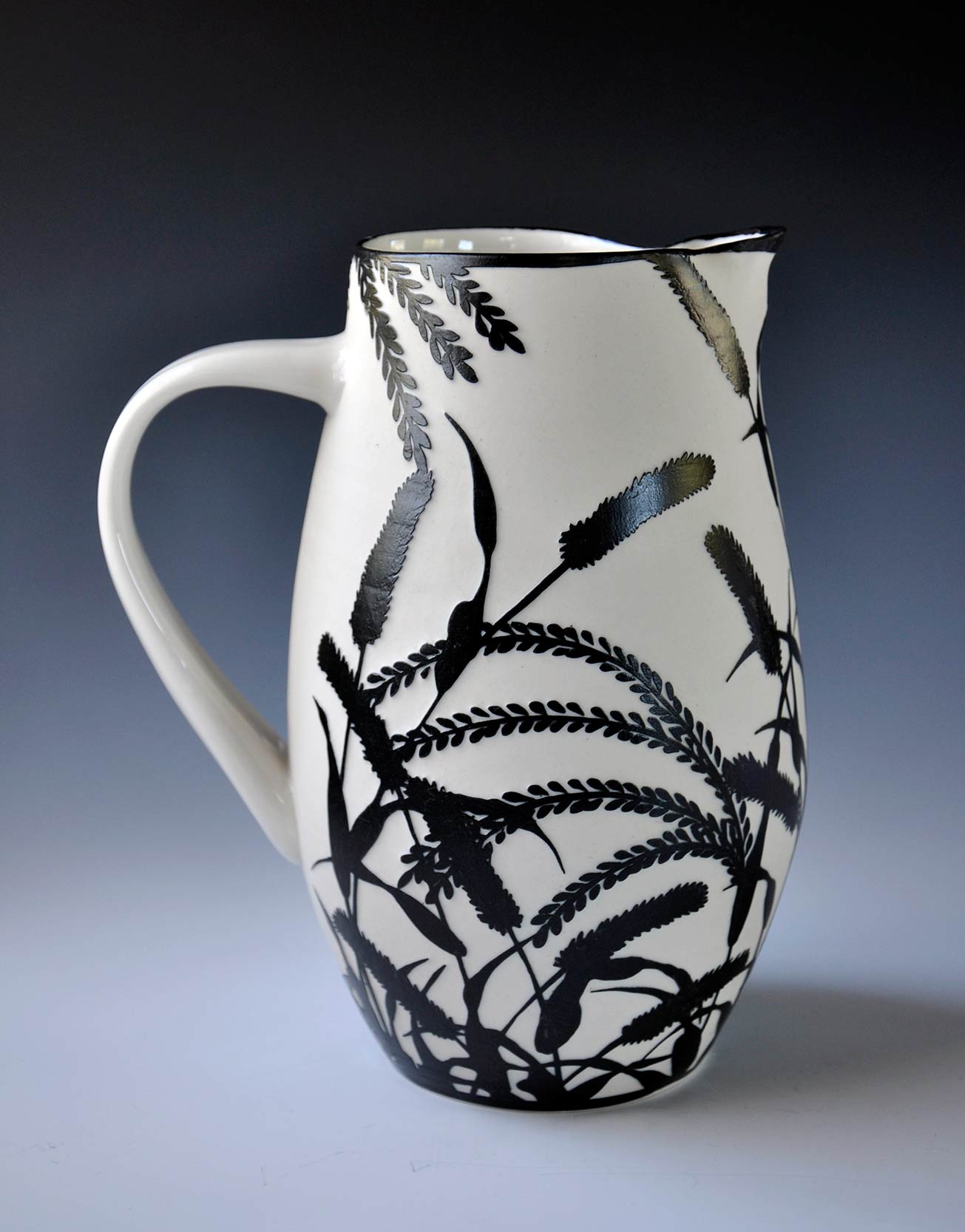 Etched Pottery - Katherine Hackl Pottery and Tiles